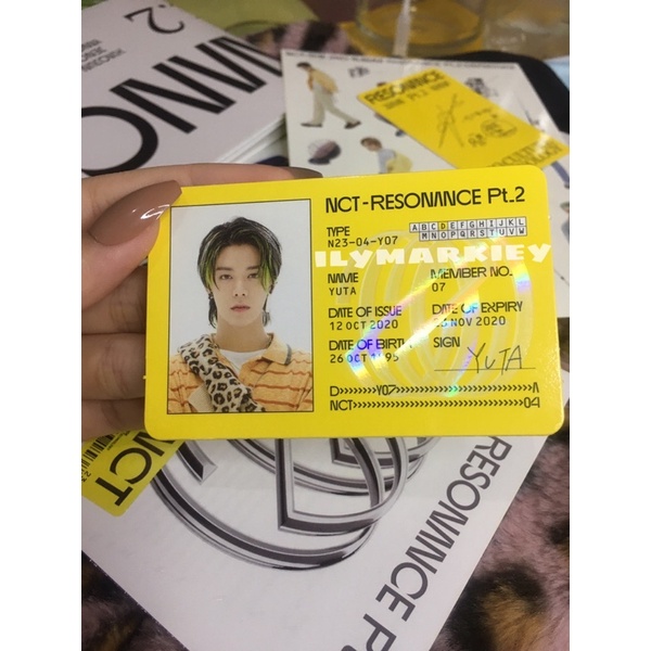 Jual Yuta ID Card Departure/Resonance pt.2 | Shopee Indonesia