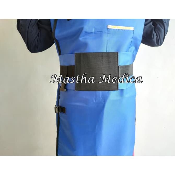 Jual Apron Timbal DOUBLE Tebal 0,5 mm pakaian appron Radiologi Anti ...