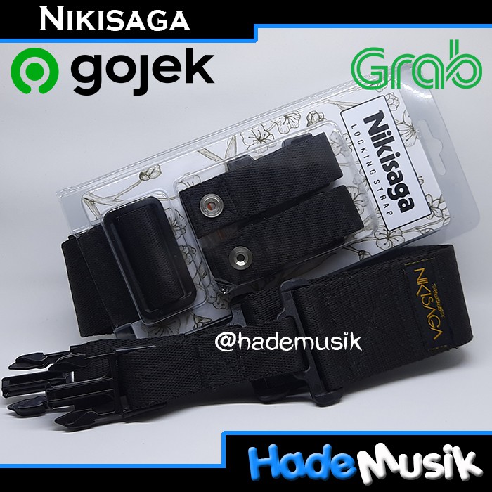 Jual Locking Strap Nikisaga, untuk Gitar dan Bass ( Hitam ) | Shopee ...