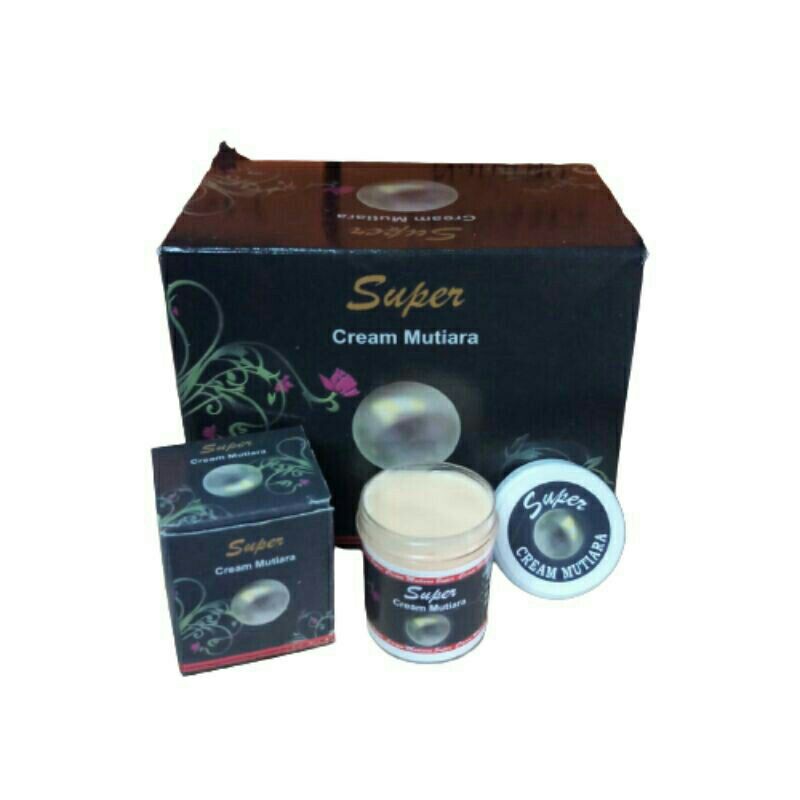 Jual CREAM MUTIARA SUPER BOX HITAM LUSIN | Shopee Indonesia