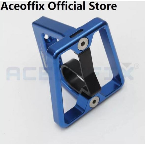 Jual Aceoffix Front Block Alloy Sepeda Brompton Gust Biru | Shopee ...