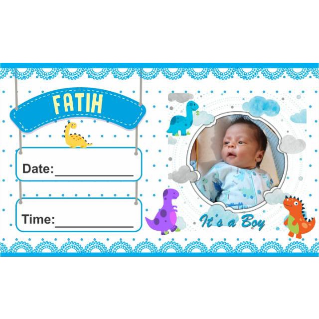 Jual [FOTO] Stiker Sticker Aqiqah / Label ASI / Khitanan / Ulang tahun ...