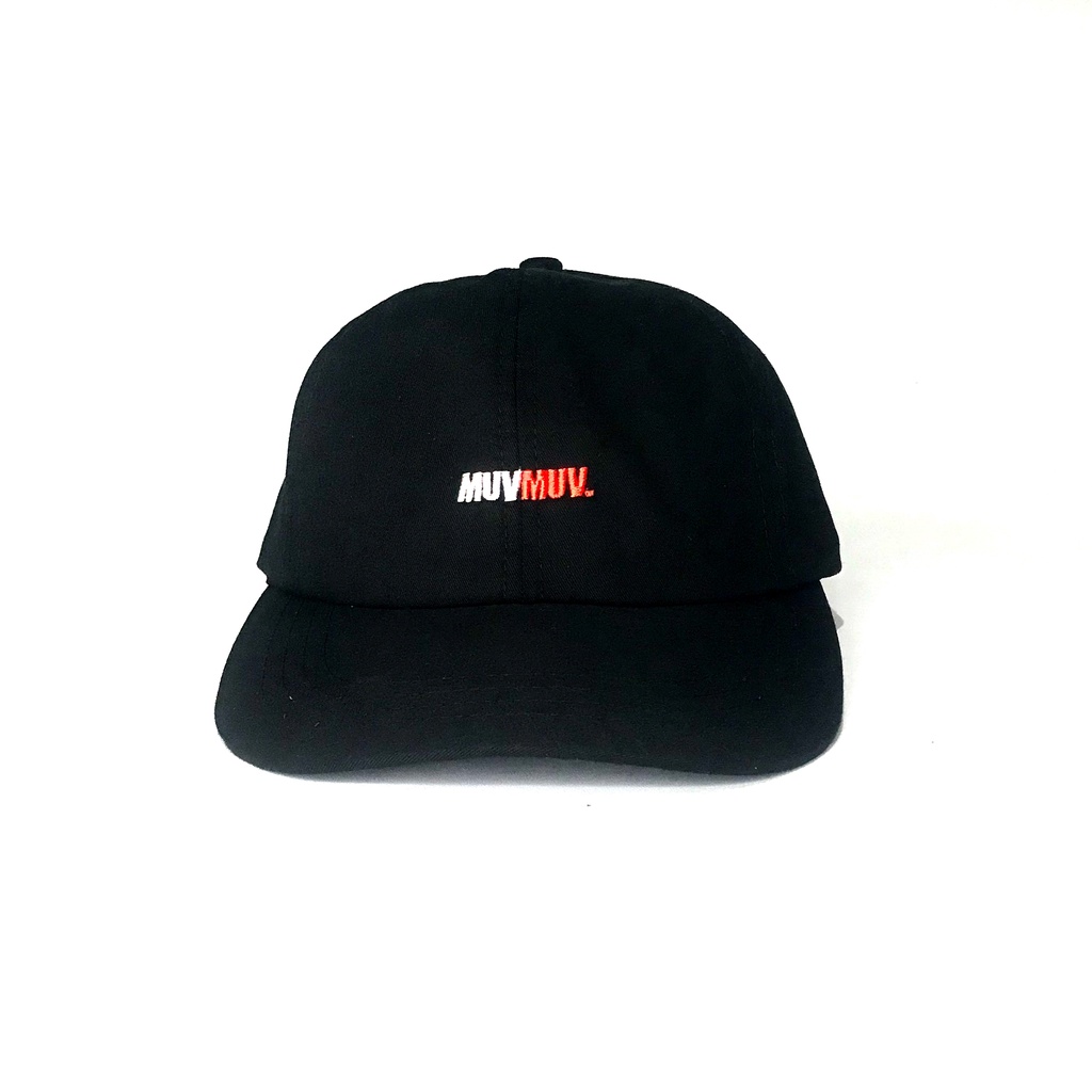 Jual Muvmuv. Polo Caps - Moon Black (all catalog) | Shopee Indonesia