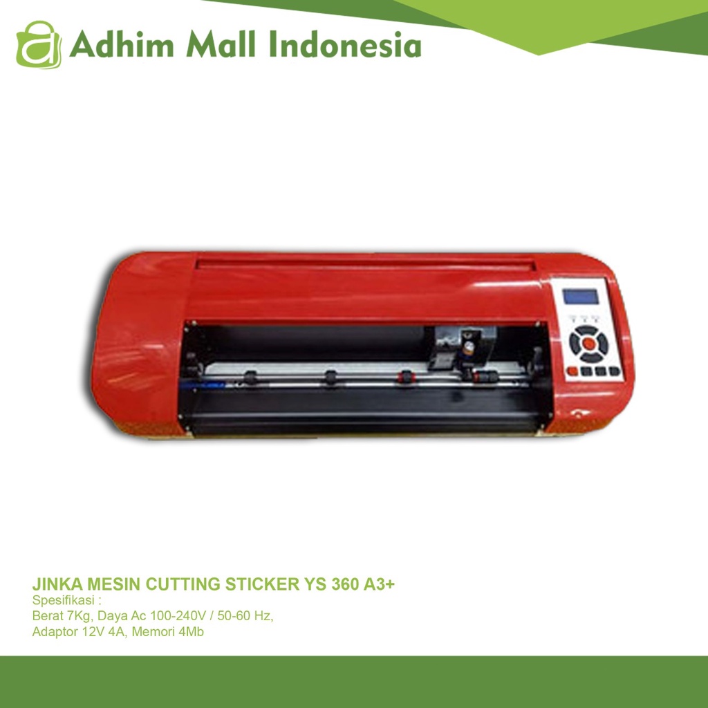Jual JINKA MESIN CUTTING STICKER YS 360 A3+ MESIN CETAK STICKER ...