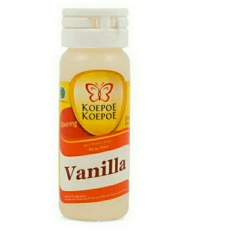 Jual vanilla essence cai 25ml koepoe vanila cair kupu kupu | Shopee ...