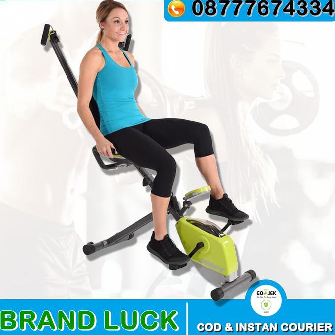 Jual SEPEDA RECUMBENT X BIKE Yellow ID 360 Multifungsi EXCIDER Bike ...