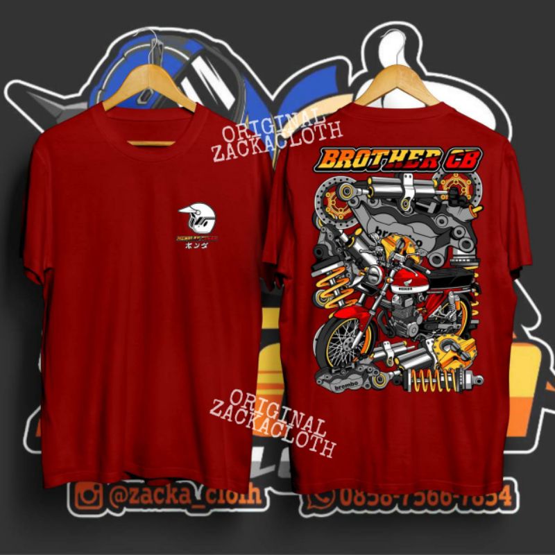Jual kaos motor cb/ kaos honda cb/ kaos motor cb100 original/ modifikasi motor cb100/ kaos herex ...