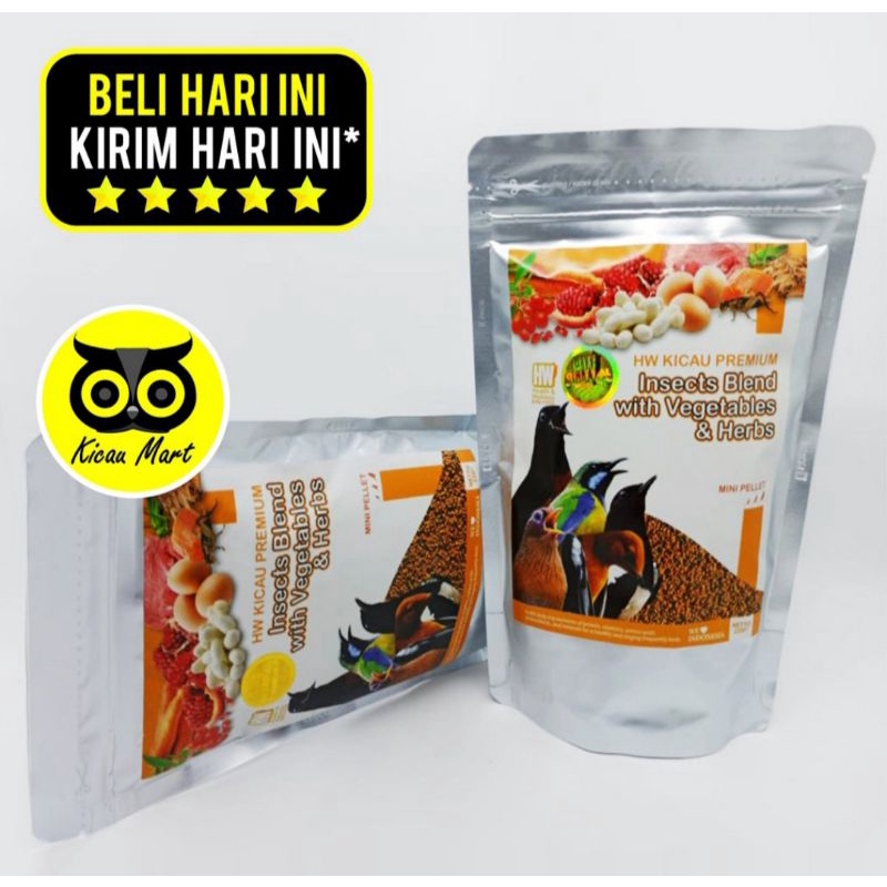 Jual PAKAN pur hw MURAI KACER VOER INSECT BLEND VEGETABLES HW KICA ...