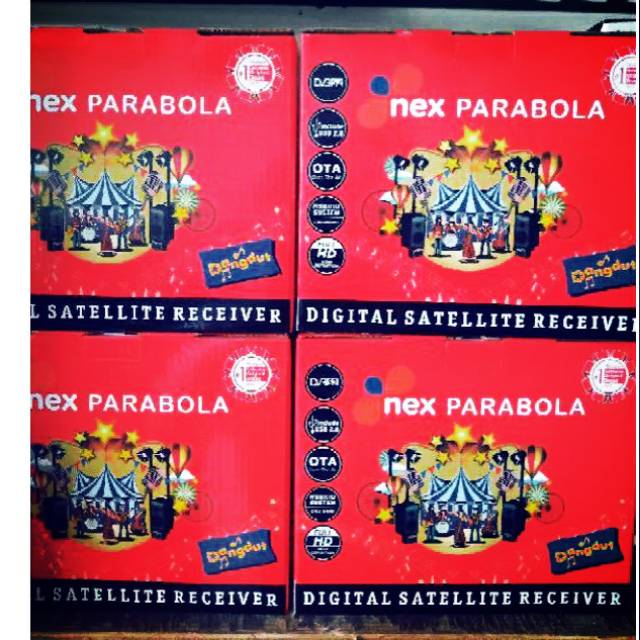 Jual Nex parabola merah nexparabola merah | Shopee Indonesia