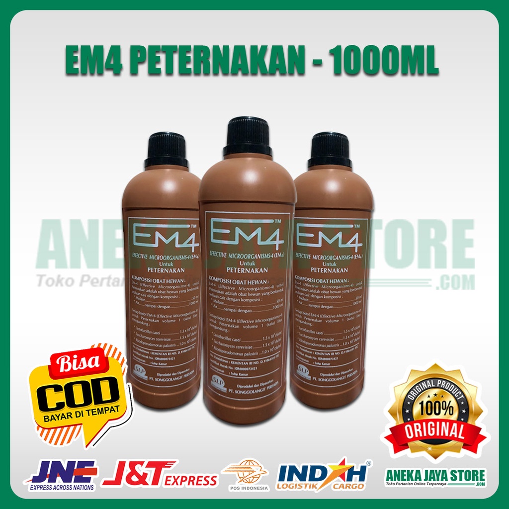 Jual Em4 Peternakan - 1 Liter | Shopee Indonesia