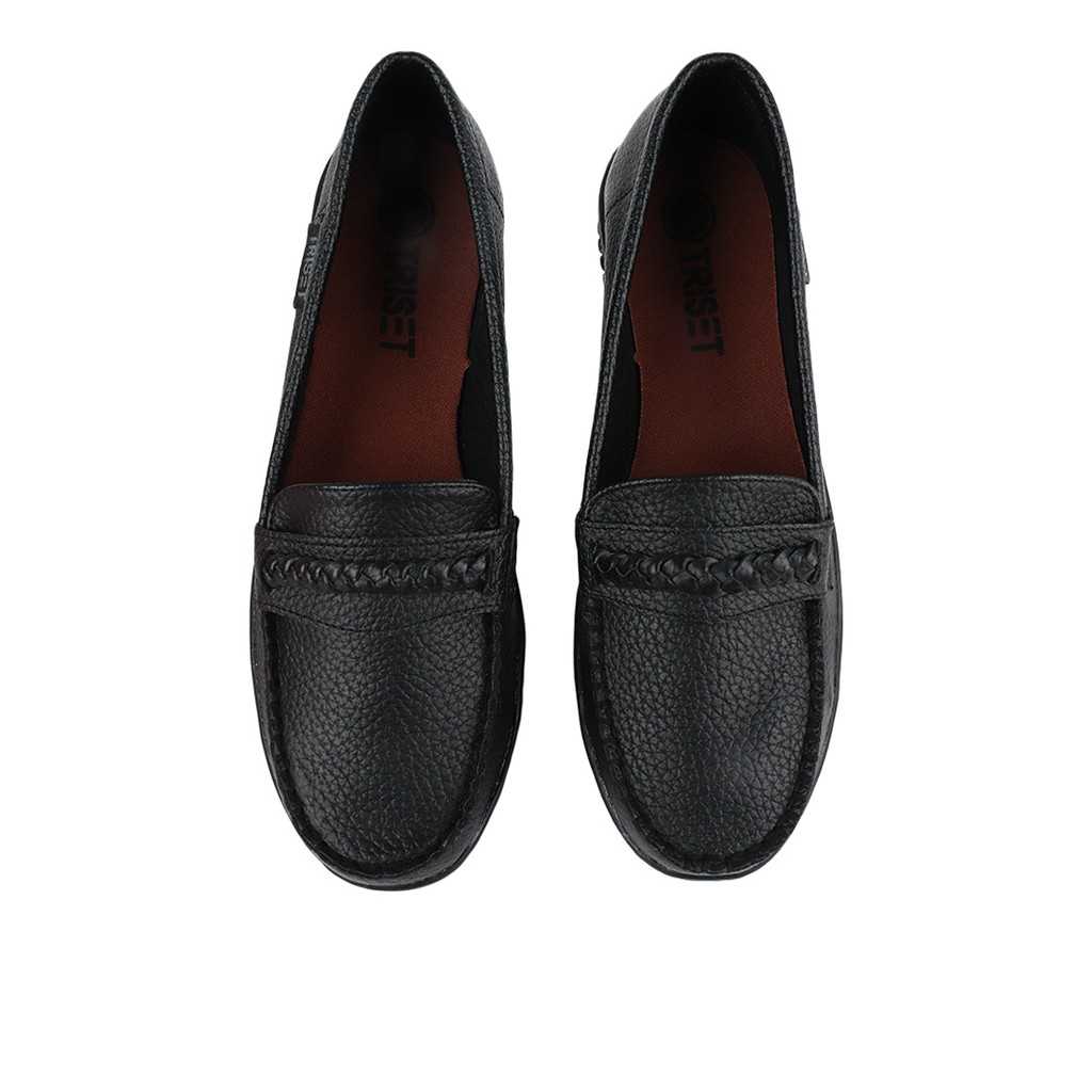 Jual Triset Sepatu Loafer Wanita Black - TF4012703 | Shopee Indonesia