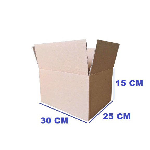 Jual Karton box 30*25*15 CM Carton Box Kardus Polos SINGLE WALL ...