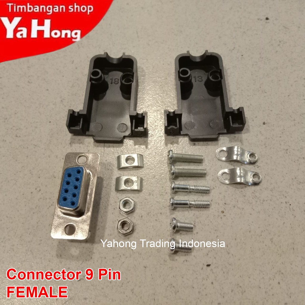 Jual Connector 9 Pin Female Konektor Timbangan Digital | Shopee Indonesia