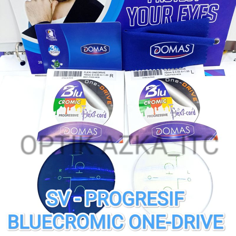 Jual LENSA PROGRESIF FLEXY BLUECROMIC ONE-DRIVE by DOMAS | Shopee Indonesia