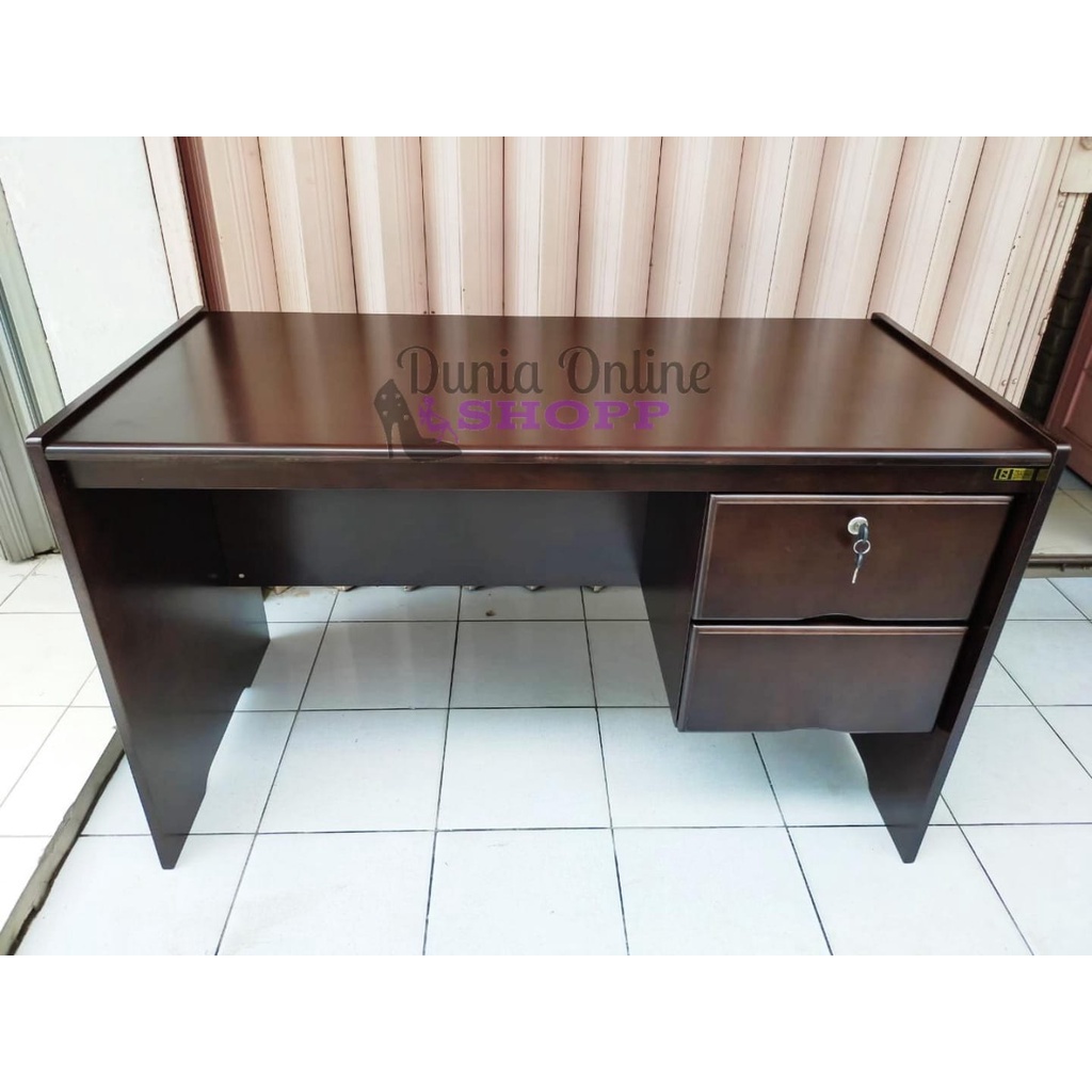 Jual Meja Kerja Kantor Minimalis Kayu 1 Biro Meja Belajar Meja Tulis ...