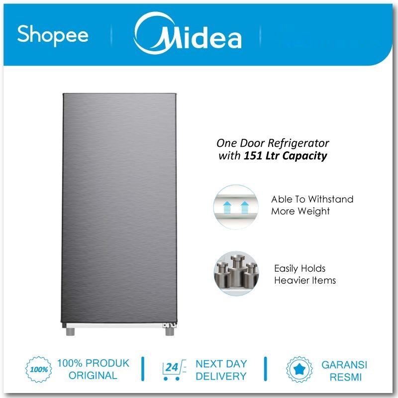 Jual Kulkas Midea MDRD 229FGA42 Kulkas 1 Pintu 158 Liter | Shopee Indonesia