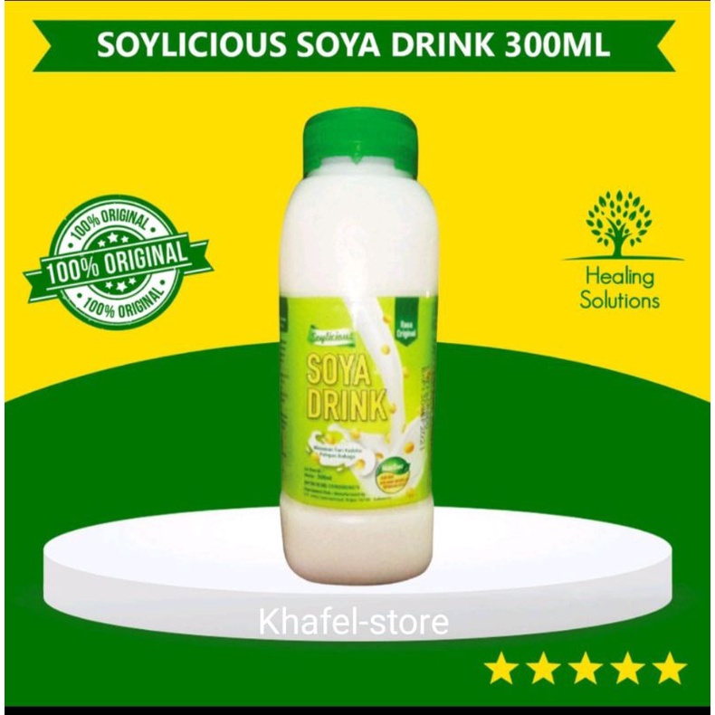 Jual Soya Drink Soylicious Minuman Kedelai 300ml Botol | Shopee Indonesia