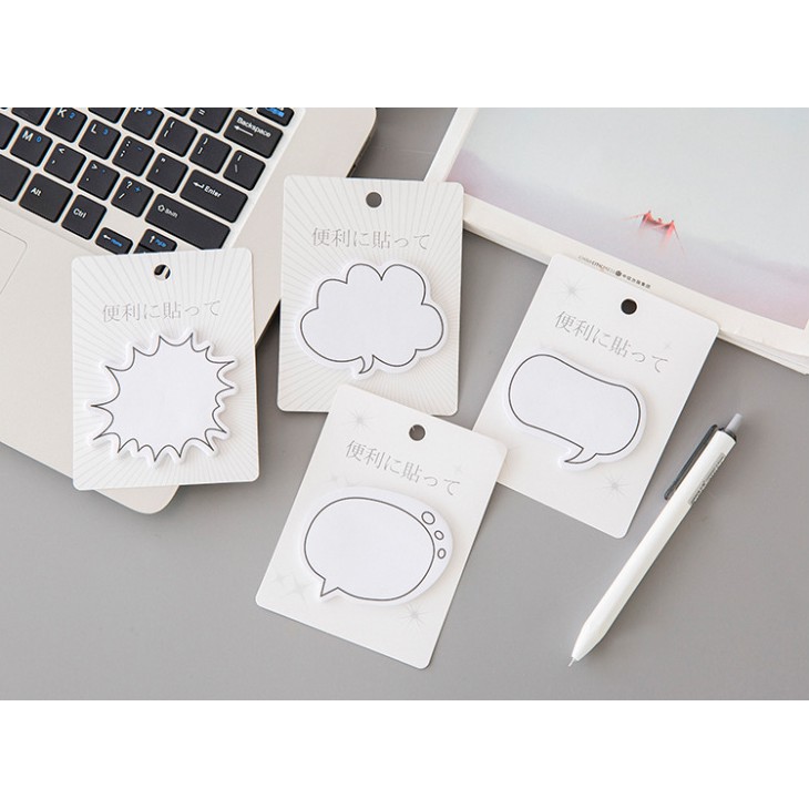 Jual Sticky Note Awan Persegi Ledak Bulat Post It Note Sticky Note Memo ...