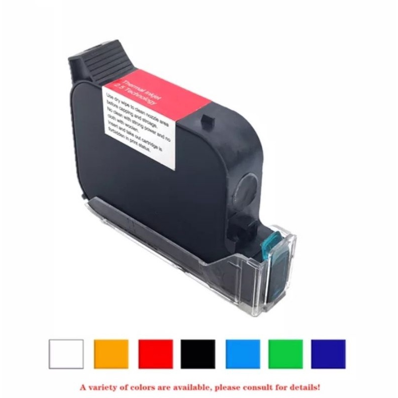 Jual Tinta Cartridge Universal non Chip TIJ 12.7mm - Handheld - Printer ...