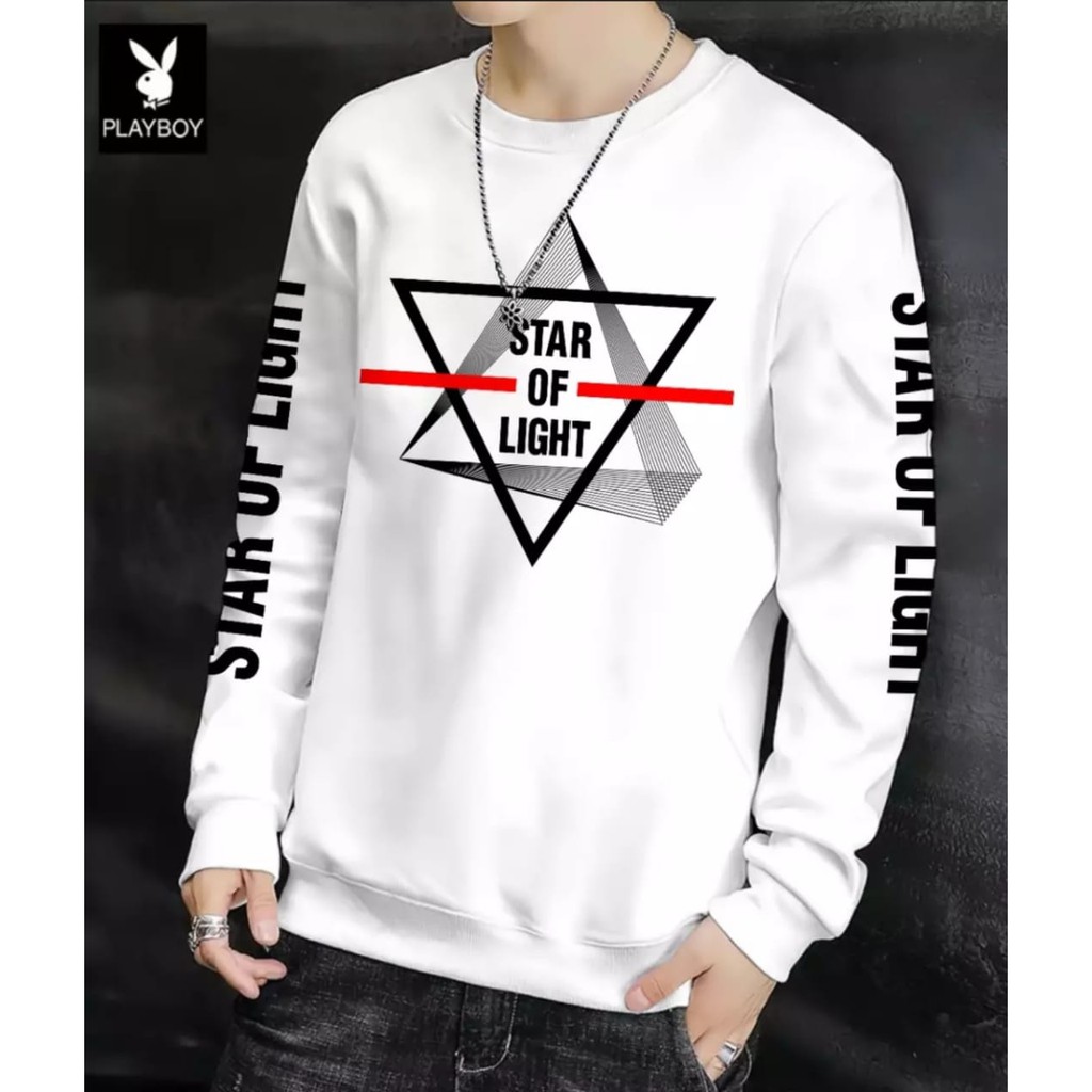 Jual Sweater pria wanita STAR kaos lengan panjang switer cowok cewek by ...