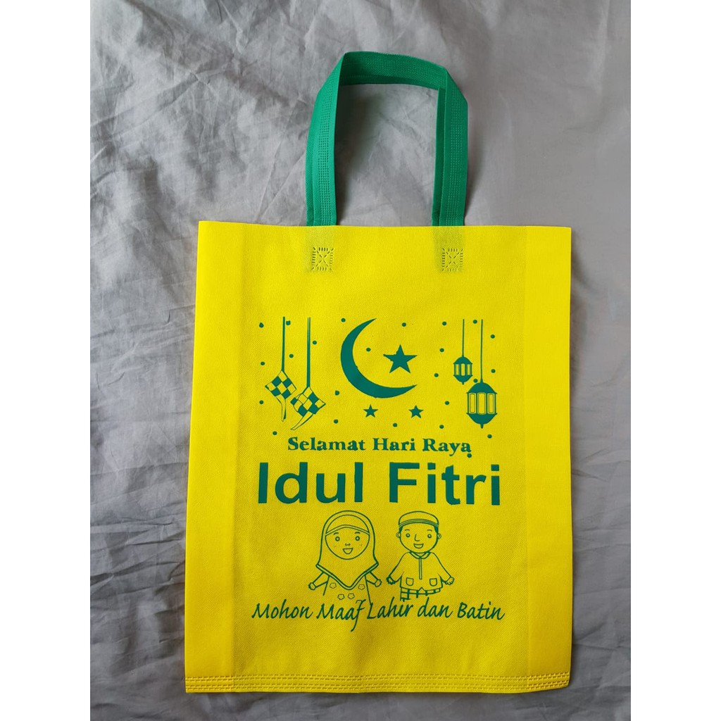 Jual Tas Spunbond Sembako Goodie Bag Lebaran Ramadhan Idul Fitri ...