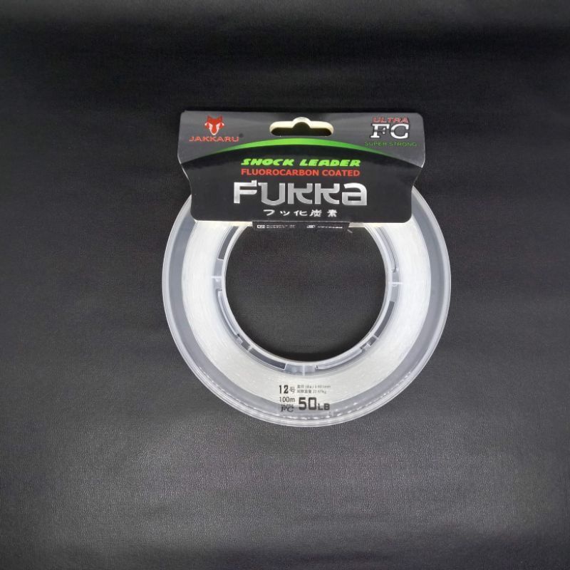 Jual leader jakkaru fukka 60 lbs 100 meter | Shopee Indonesia