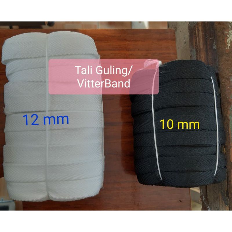 Jual Vitter Band / Tali Guling no.3 Hitam 10 mm | Shopee Indonesia