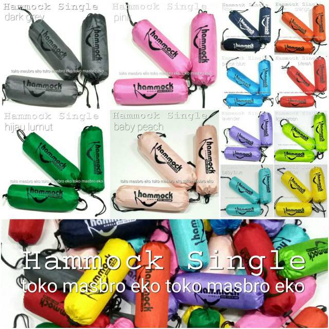Jual Hammock Single Nest ~ hamok ~ hamuk ~ ayunan gantung | Shopee ...