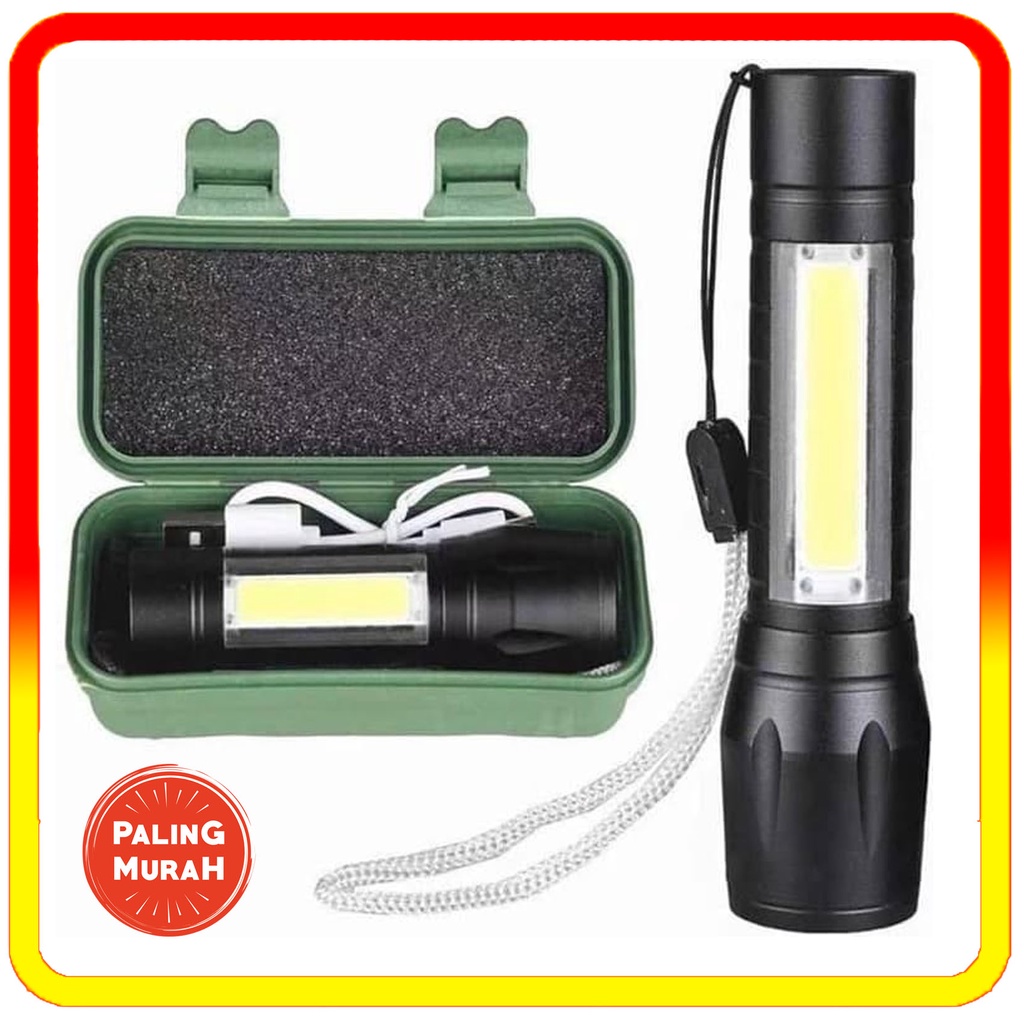 Jual CL - SENTER SWAT MINI ZOOM / SENTER POLISI LED / SENTER ...