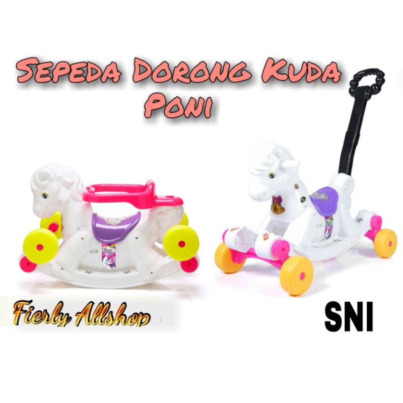 Jual Sepeda Dorong Kuda poni limited edition | Shopee Indonesia