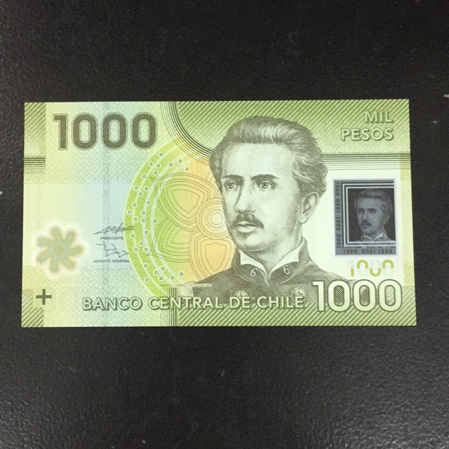 Jual UANG POLYMER CHILE PECAHAN 1000 PESOS PREFIX CC | Shopee Indonesia