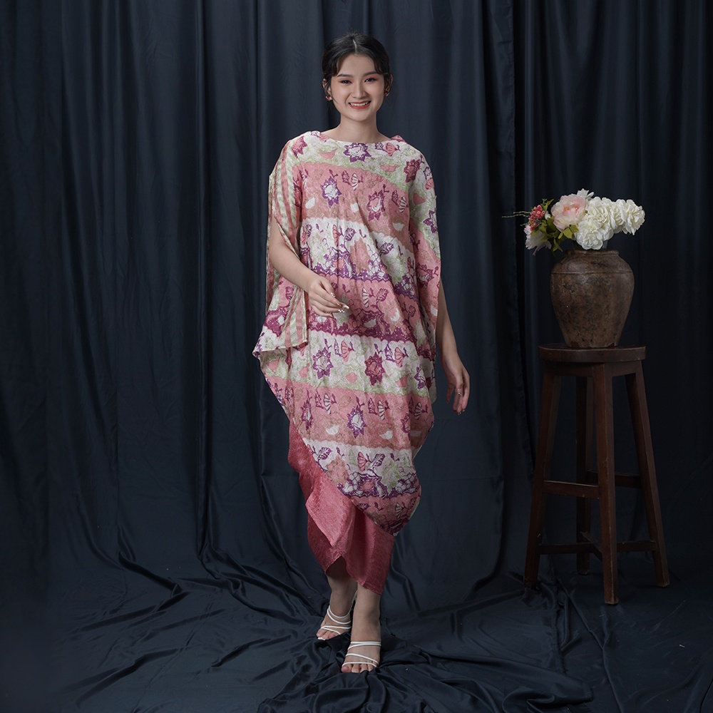 Jual NONA RARA - Pelita Set Pendar D0301, Baju Batik Kasual Modern ...