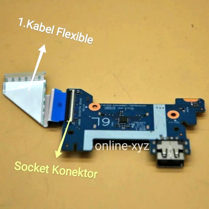 Jual kabel flexible mb io Usb HP 14s 14-DK 14-CR 240 G7 | Shopee Indonesia