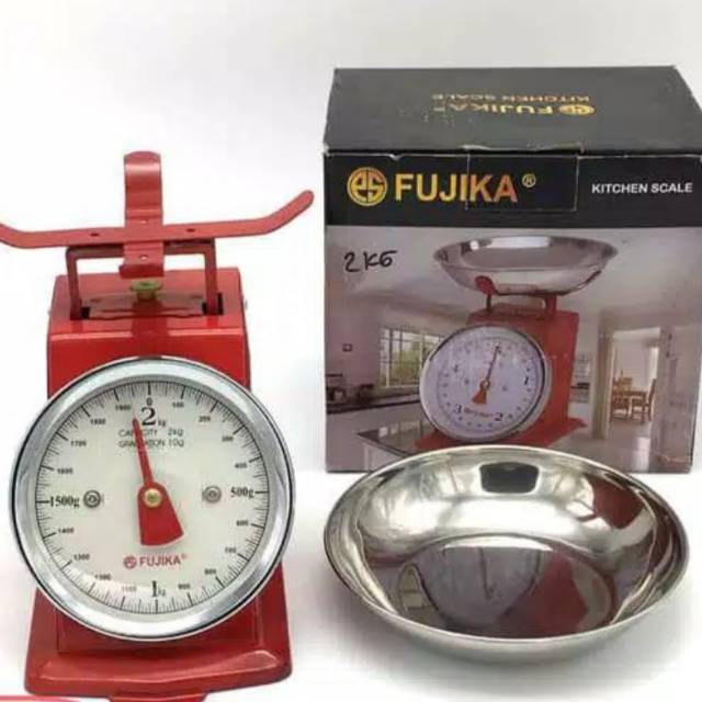 Jual Timbangan analog jarum fujika 2 kg/3kg | Shopee Indonesia