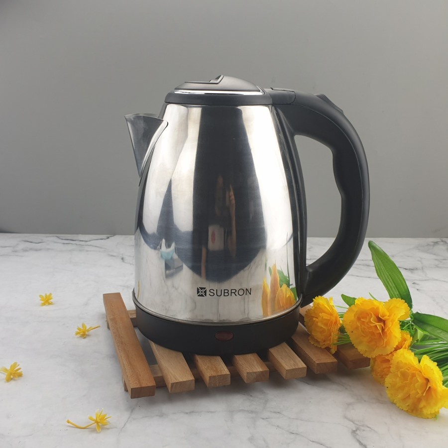 Jual TEKO LISTRIK SUBRON STAINLESS 2 LITER | Shopee Indonesia