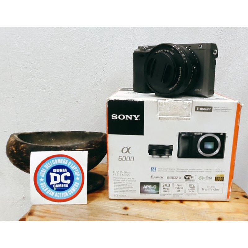 Jual Sony a6000 grey second | Shopee Indonesia