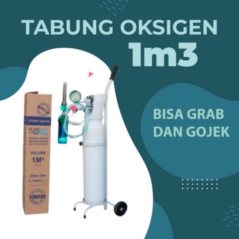 Jual Tabung Oksigen Medis 1m3(fullset lengkap) | Shopee Indonesia