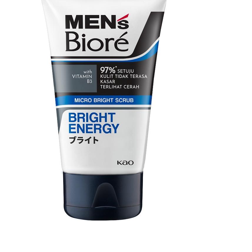 Jual Men's Biore Double Scrub Sabun Muka Pria Untuk Kulit Kusam White ...