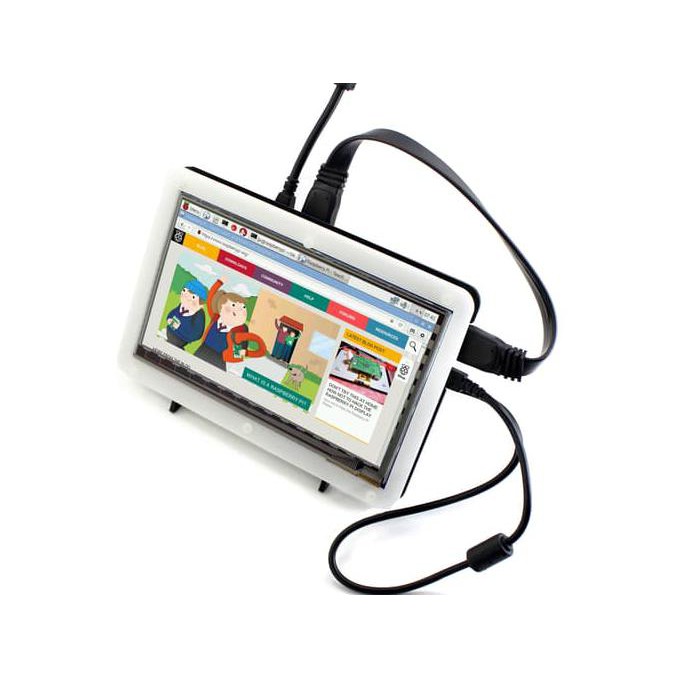 Jual Raspberry Pi 7" IPS LCD Capacitive Touchscreen w/ Housing ...