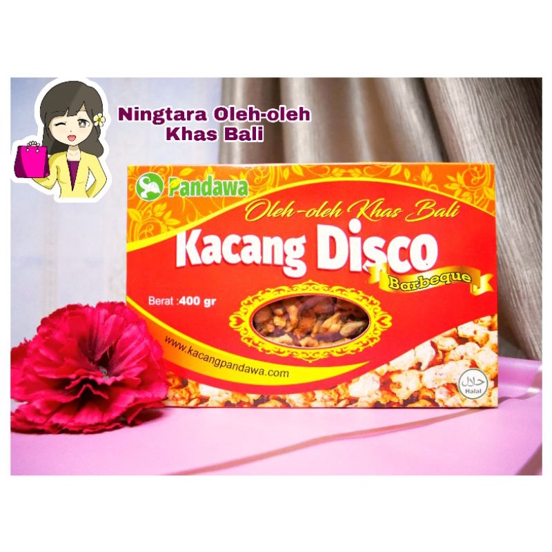 Jual KACANG DISCO PANDAWA OLEH-OLEH KHAS BALI 400 GR (KACANG DISKO RASA ...