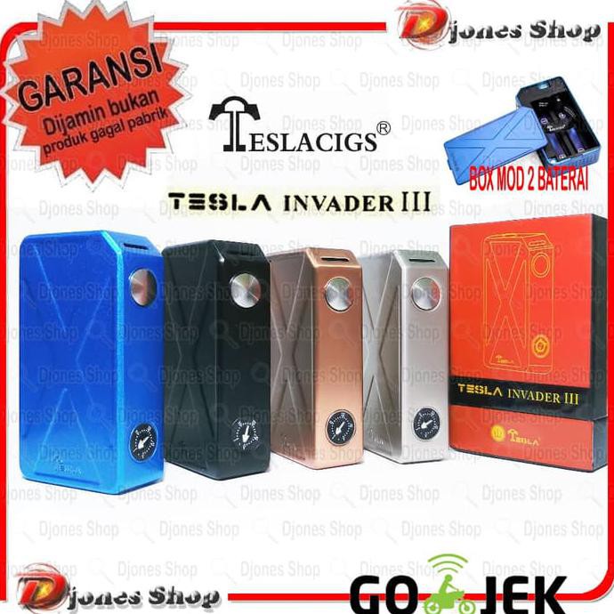 Jual super sale Vape Tesla Invader 3 / III SEMI MECHA MOD 240W ...