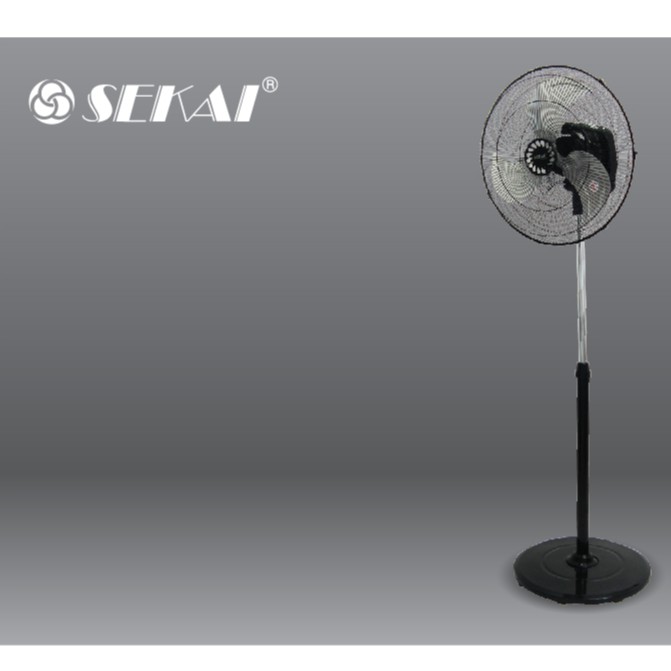 Jual Sekai SFN1809 Stand Fan Industrial Kipas Angin Besi Tornado Typhoon Industri 18 inch SFN ...