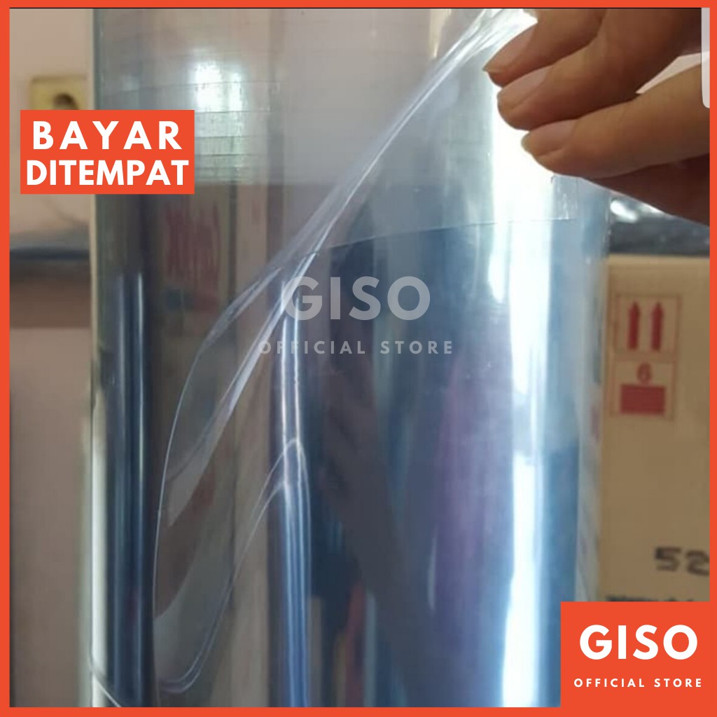 Jual PLASTIK MIKA RIGID KAKU TEBAL 0,30 MM UNTUK FACE SHIELD BENING LENTUR / RIGID PVC FILM ...