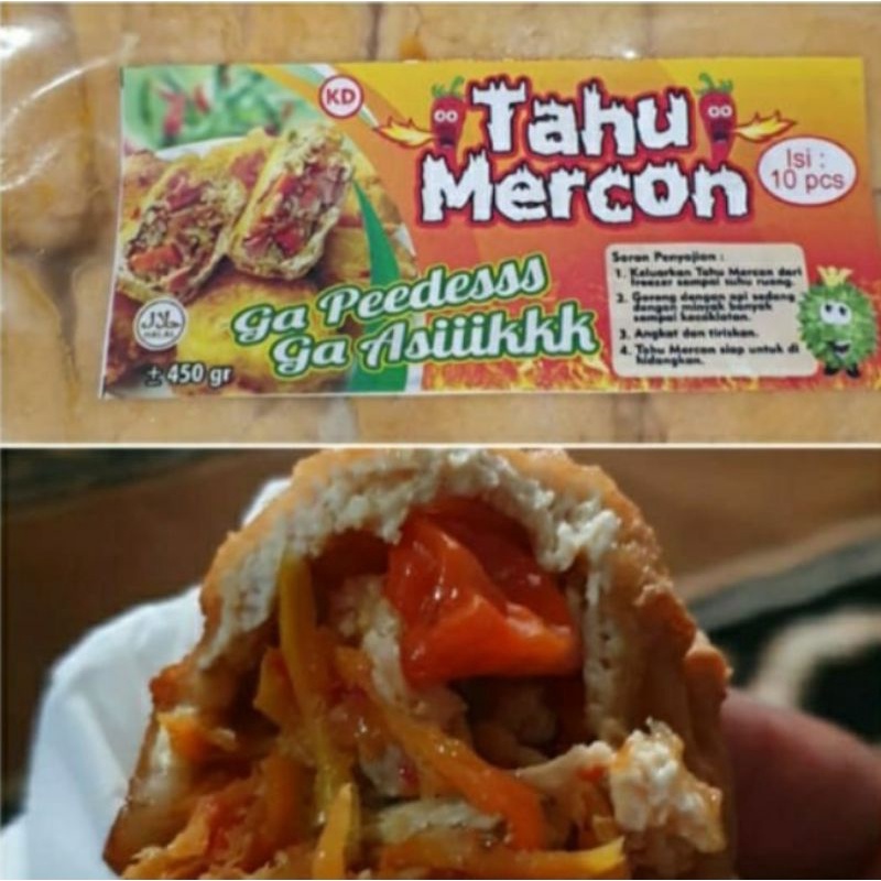 Jual Tahu Mercon Isi 10 pcs | Shopee Indonesia