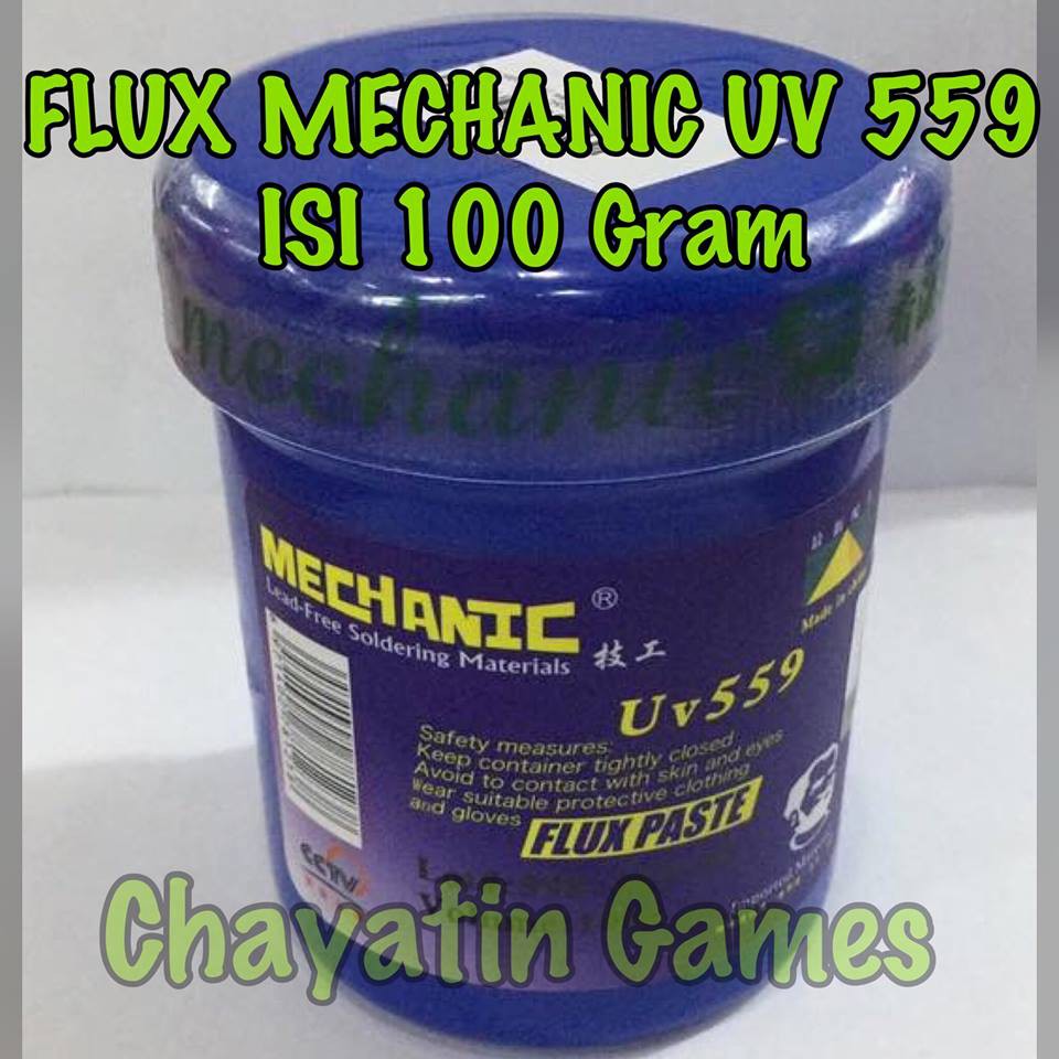 Jual FLUX ORI MECHANIC UV 559 - PASTA SOLDER - MINYAK SOLDER MECHANIC UV559 | Shopee Indonesia