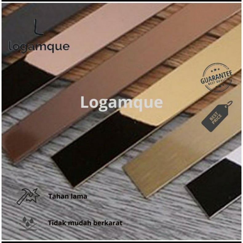 Jual List Plat Strip Stainless 0,8mm x 20mm x 3050mm | Shopee Indonesia