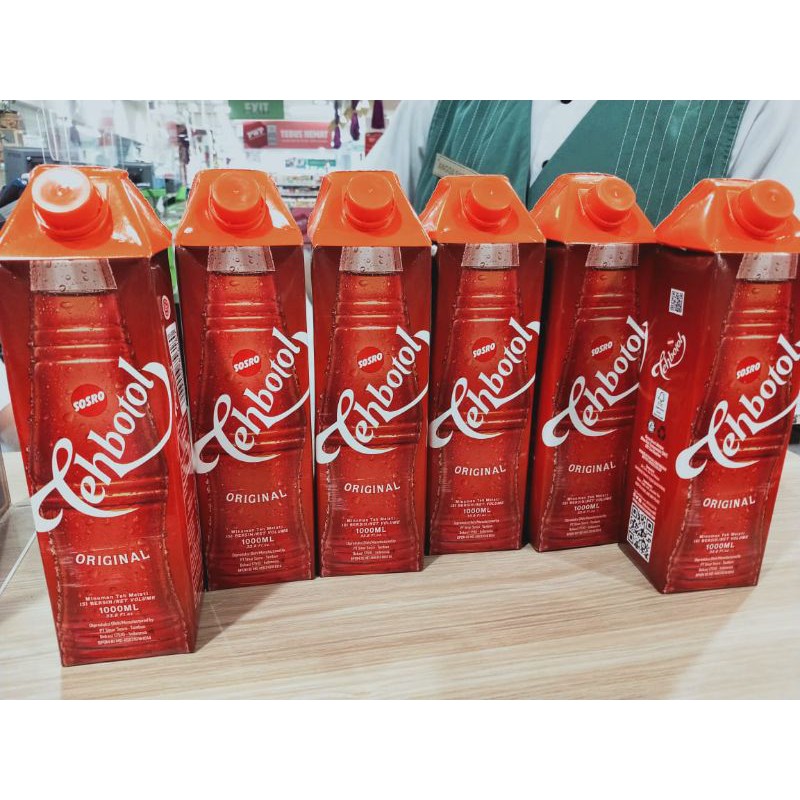 Jual SUPER PROMO TEH BOTOL SOSRO UKURAN 1LITER | Shopee Indonesia