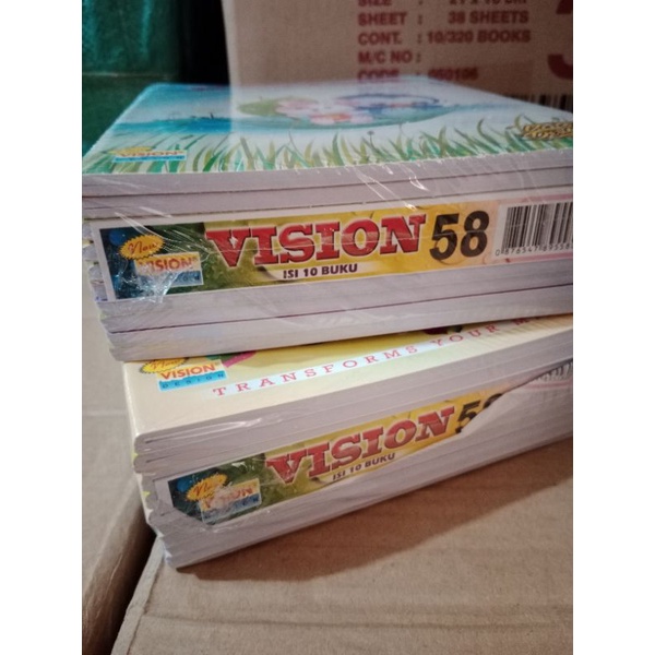 Jual Buku 58 / Vision 58 / Book / Buku Tulis / vision 58 / buku vision ... Jual Buku 58 / Vision 58 / Book / Buku Tulis / vision 58 / buku vision ...