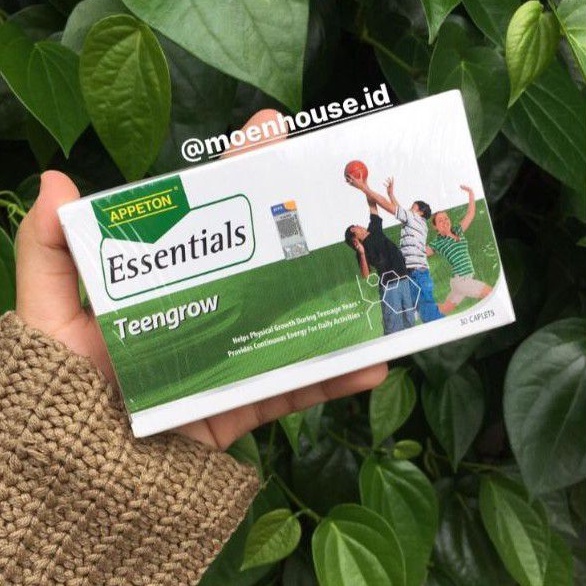 Jual Appeton Essentials Teengrow from Malaysia 30 tabs | Shopee Indonesia