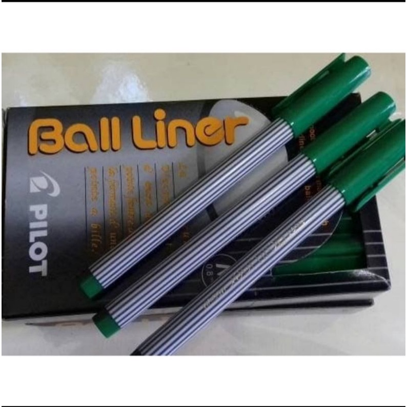 Jual Bolpoint / Pulpen / Bolpen Pilot Ball Liner / Balliner (pcs ...